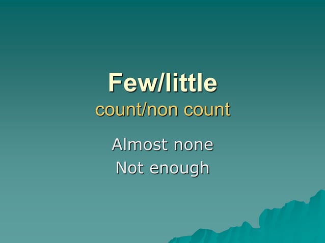 QUANTIFIERS A QUICK GUIDE TO HOW TO USE THEM | PPT