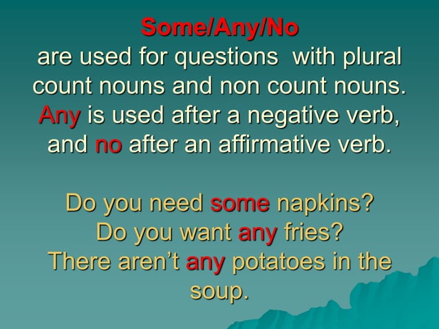 QUANTIFIERS A QUICK GUIDE TO HOW TO USE THEM | PPT