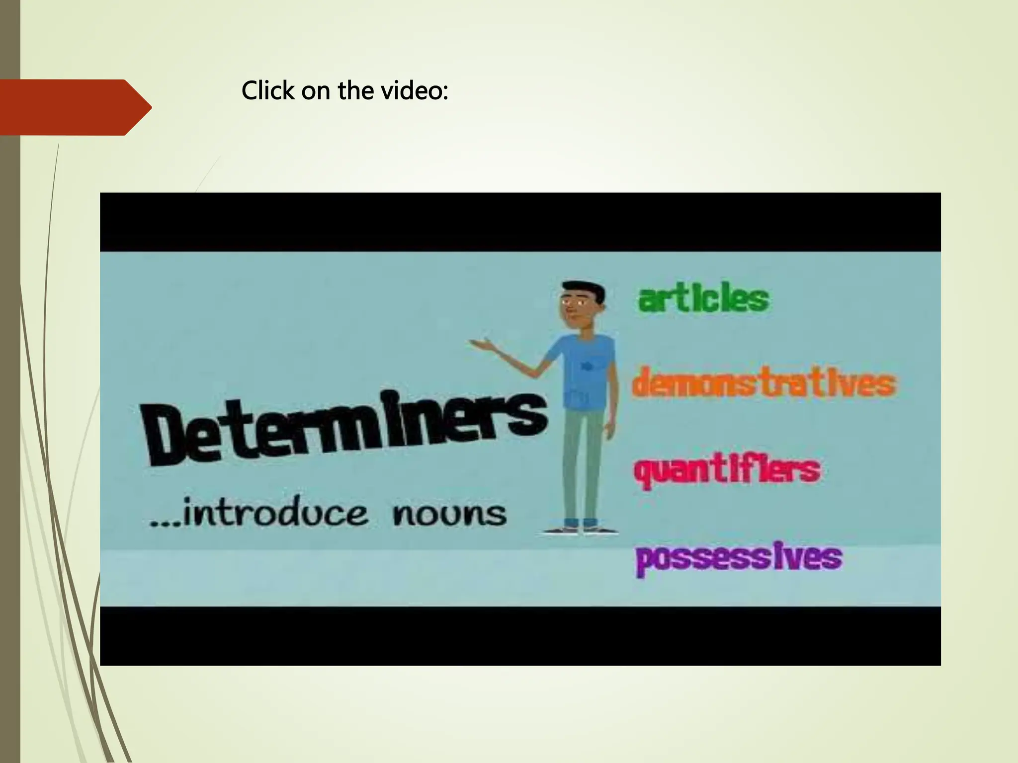 Quantifiers-determiners -grammar. INGLES AVANZADOpptx | PPTX