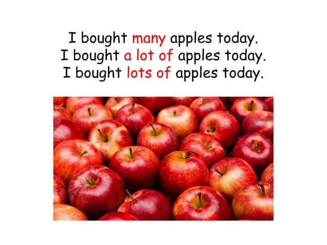 quantifiers many/much//a lot/a few/few/little/a little | PPTX