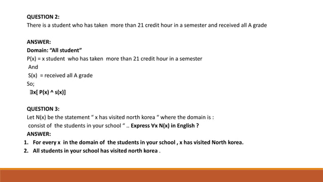 Quantifiers and its Types | PPTX | Programming Languages | Computing