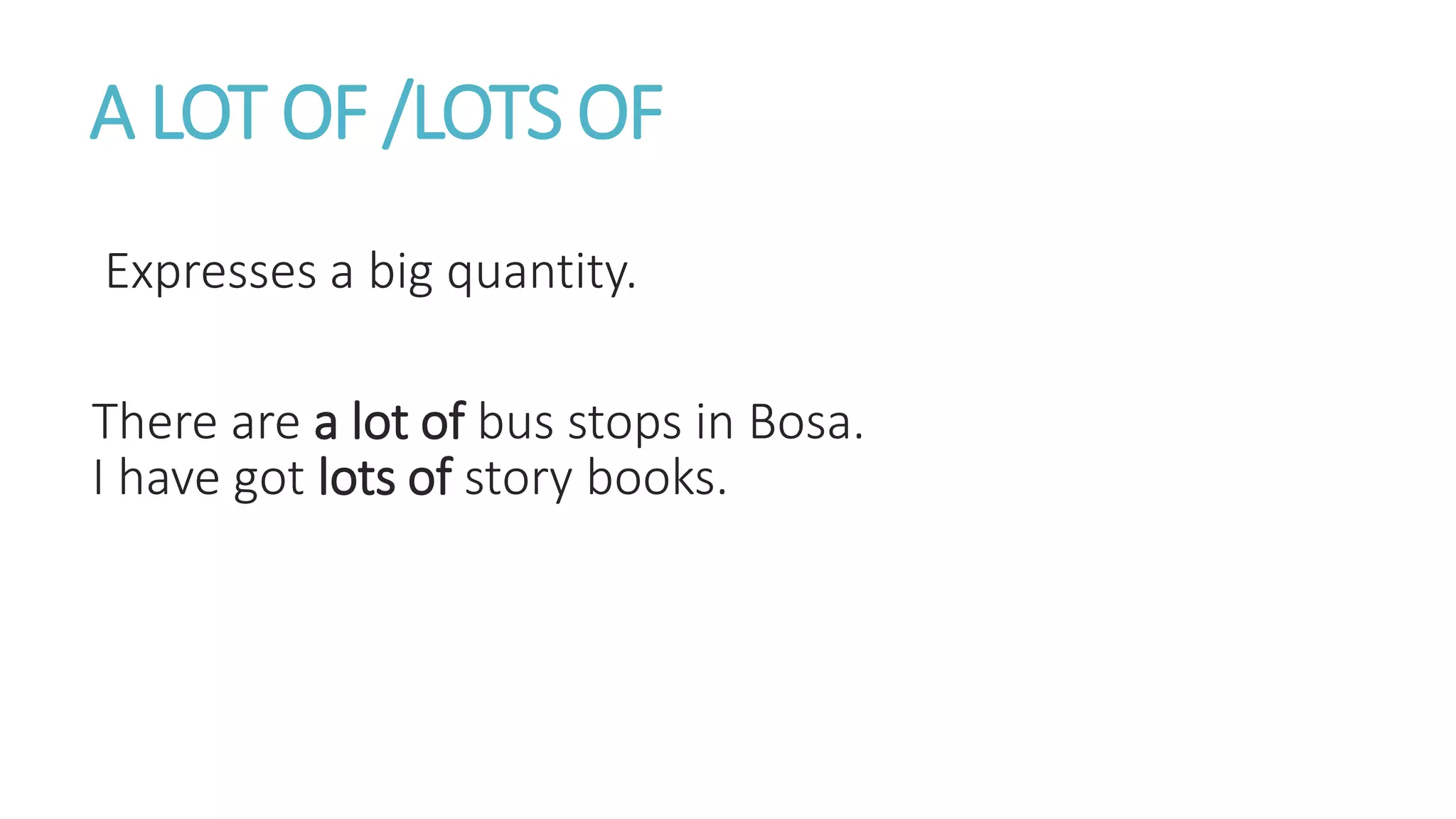 Quantifiers explanation | PPTX