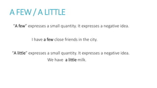 Quantifiers explanation | PPTX