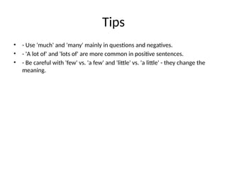 Comprehensive Guide to Quantifiers in English Grammar.pptx