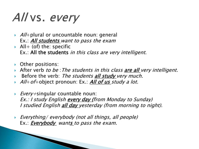 Quantifiers intermedio 2 | PPTX