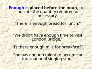 Quantifiers PPT / how much, how many, etc | PPT