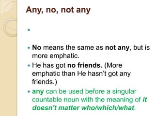 Quantifiers unit 0 | PPT