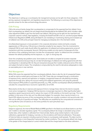 Challenges in Implementing a Counterparty Risk Management Process | PDF