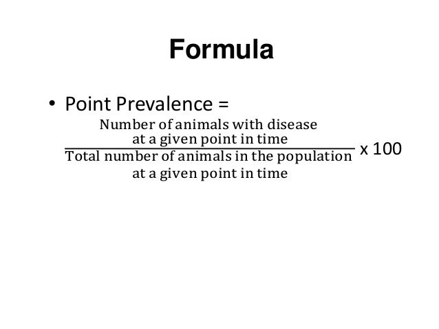 Quantifying Disease Occurence RD Domingo