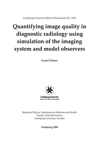 Quantifying image quality | PDF