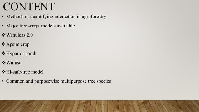 Method of Quantifying interactions and its types | PPTX
