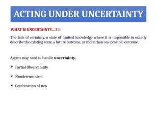 QUANTIFYING UNCERTAINTY ..................... | PPTX