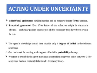 QUANTIFYING UNCERTAINTY ..................... | PPTX
