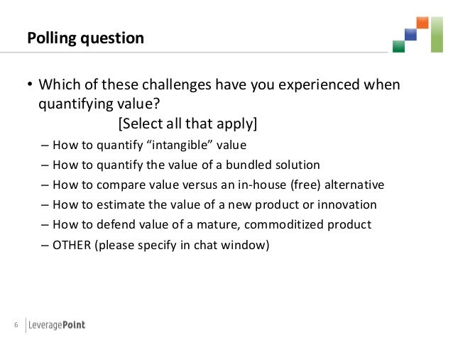 Quantifying Value Working Through The Math