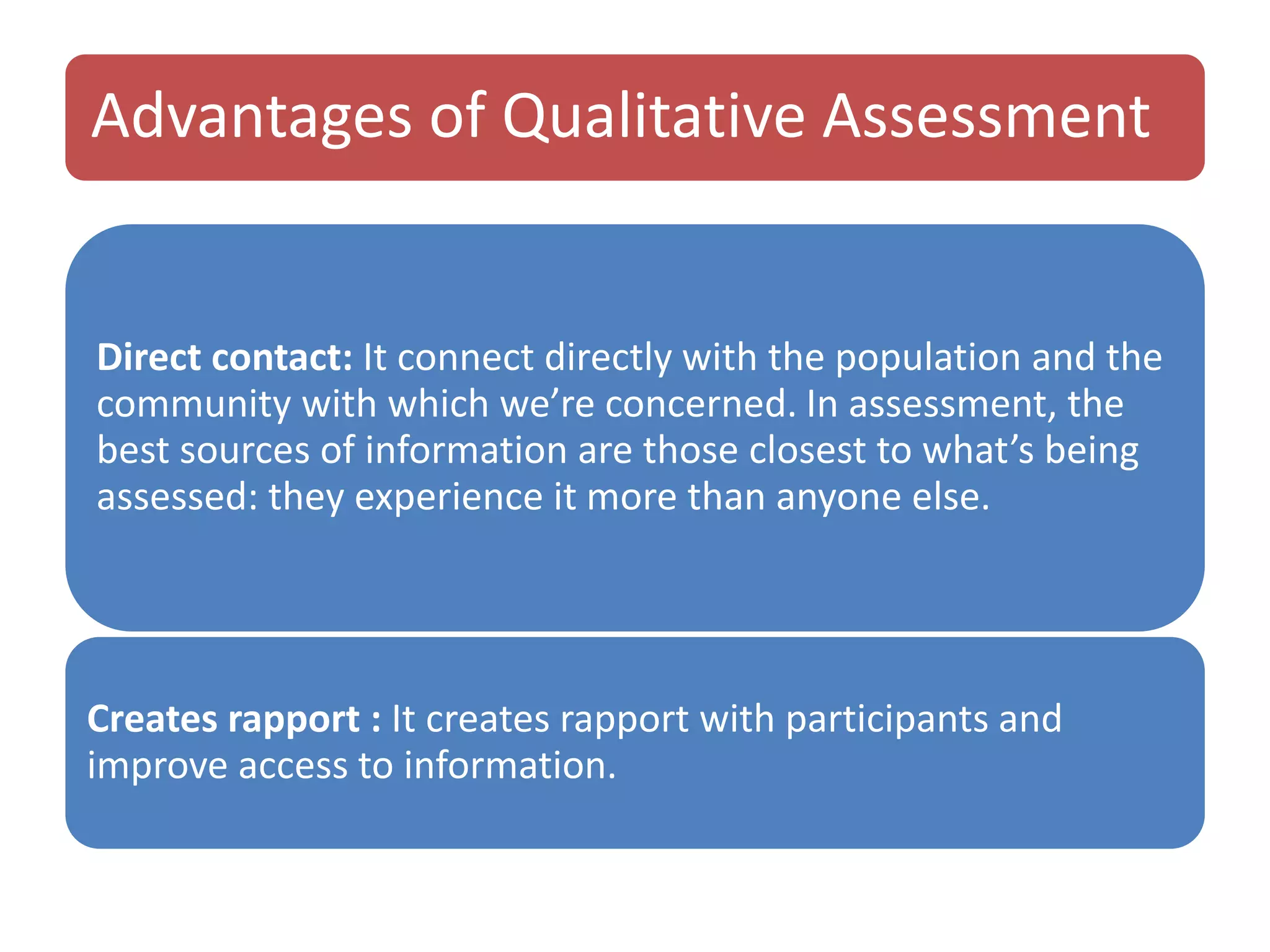 Quantitative & Qualitative Assessment | PPTX
