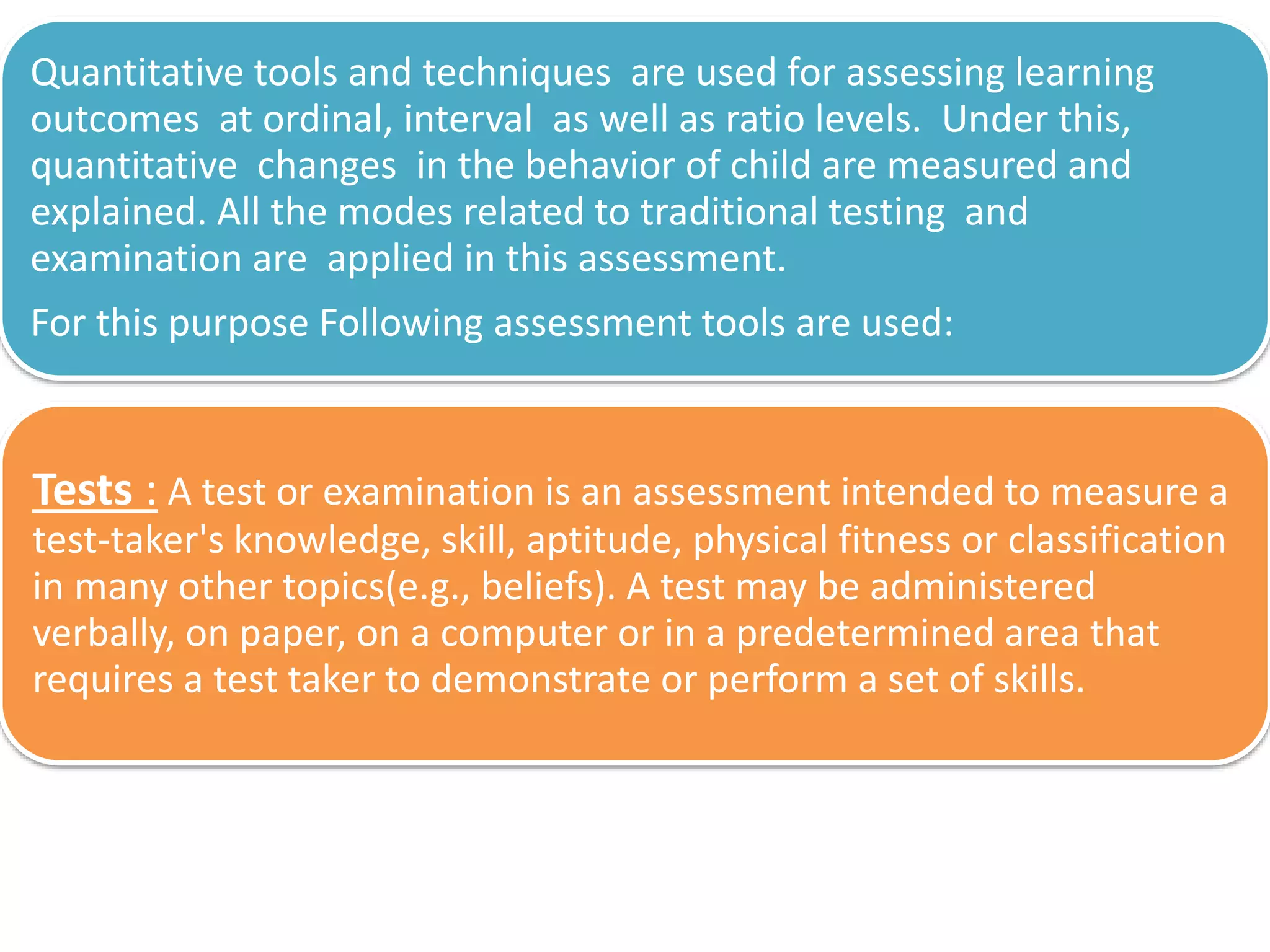 Quantitative & Qualitative Assessment | PPTX