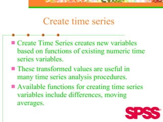 Quantitative analysis using SPSS | PPT
