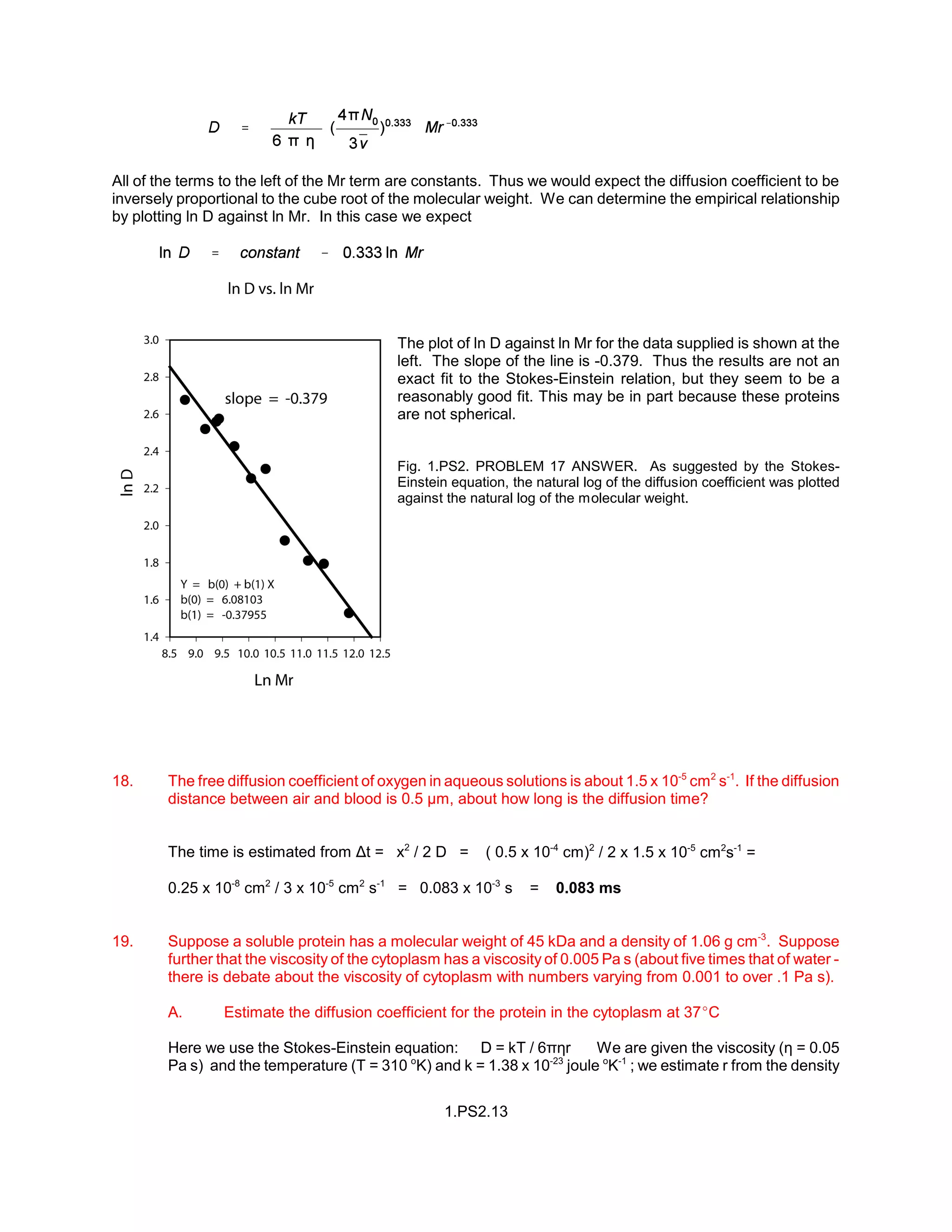 Quantitative Human Physiology 2nd Edition Feher Solutions Manual | PDF