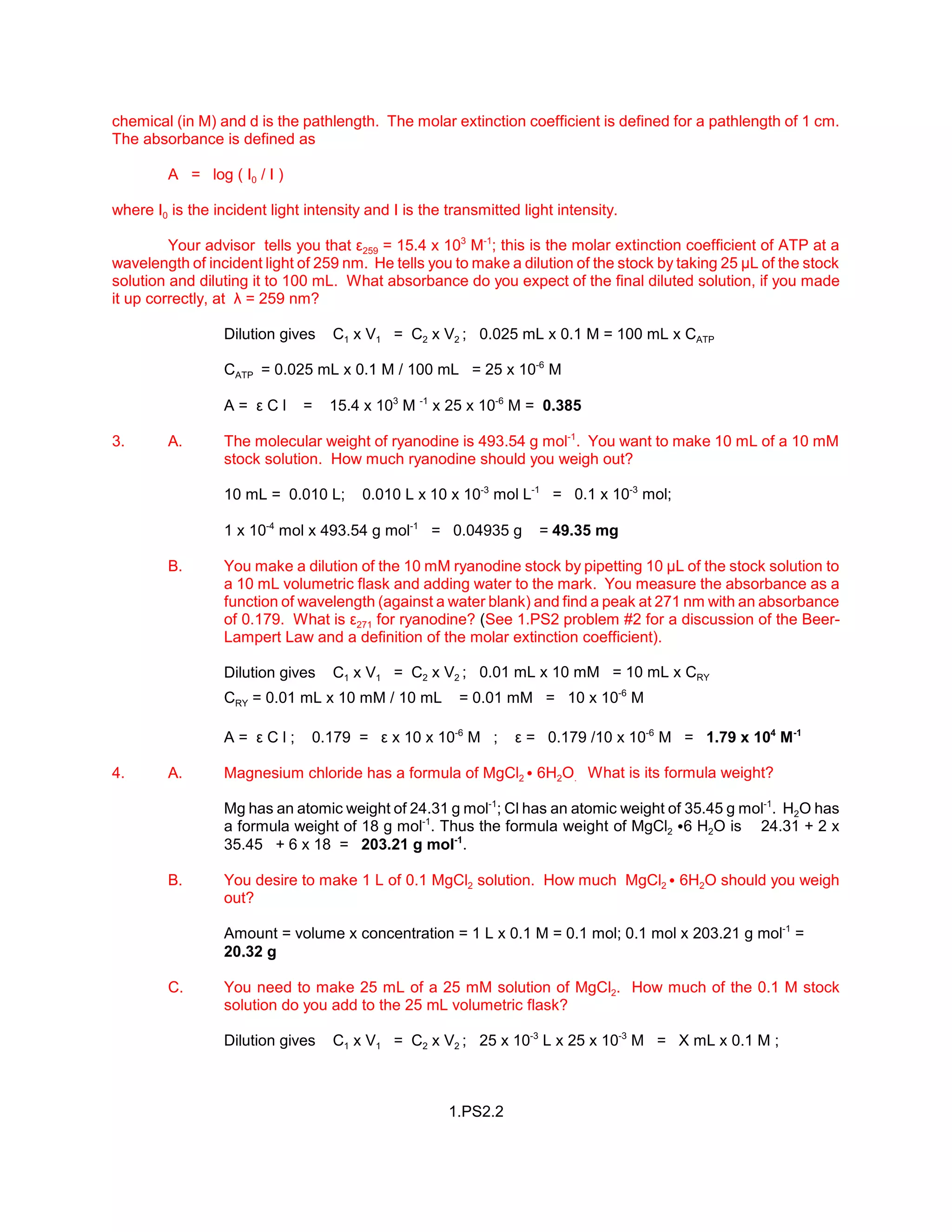 Quantitative Human Physiology 2nd Edition Feher Solutions Manual | PDF