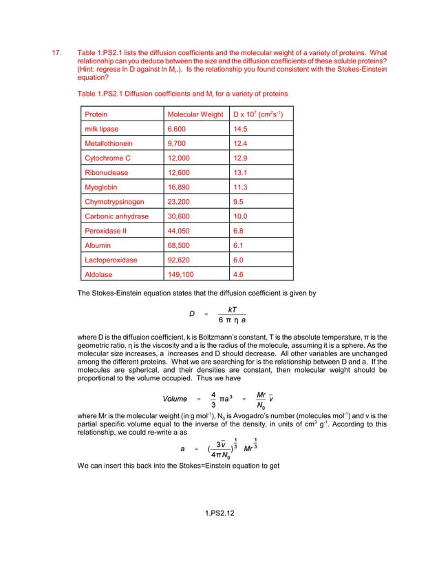 Quantitative Human Physiology 2nd Edition Feher Solutions Manual | PDF | Chemistry | Science