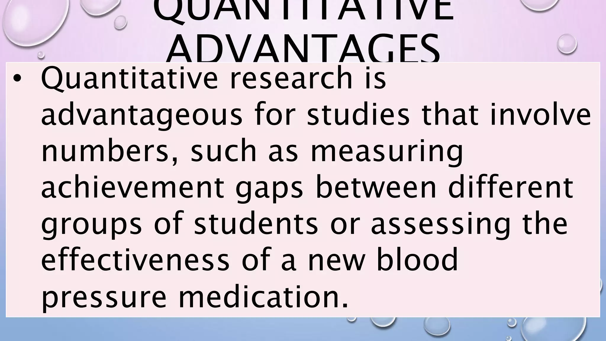QUANTITATIVE-QUALITATIVE-METHODS.pptx | Science