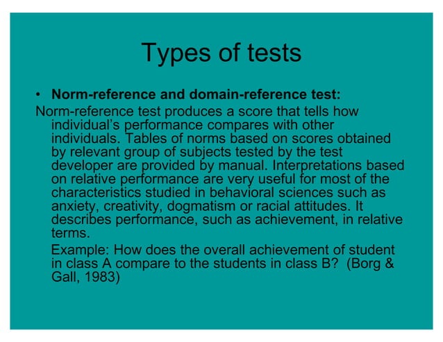 Quantitative Research Instruments | PDF | Standardized Testing ...