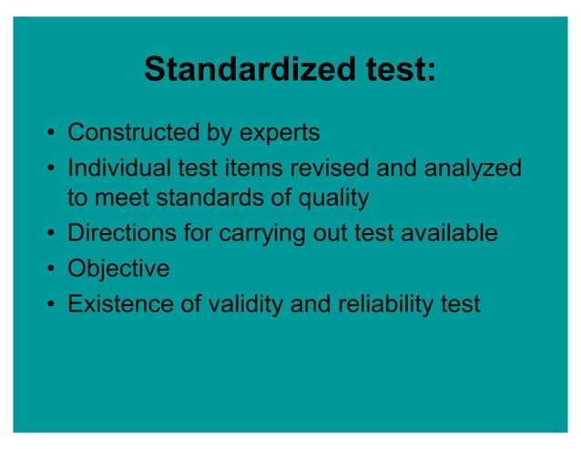 Quantitative Research Instruments | PDF | Standardized Testing ...