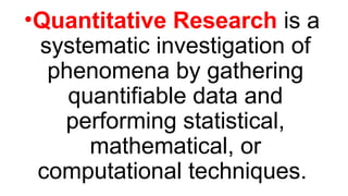 Quantitative Research- types of Research-Design.ppt