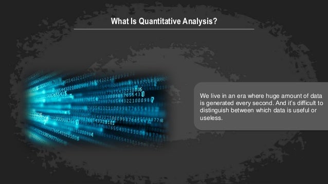 Quantitative Analysis For Management | Quantitative Analysis Explained ...