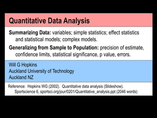 Quantitative_analysis and methods built software | PPT