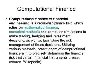 Quantitative Analyst Skills | PPT