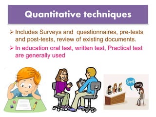 Quantitative and Qualitative aspects of Evaluation | PPTX