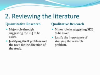 Quantitativeandqualitativeresearch 100120032723-phpapp01 | PDF