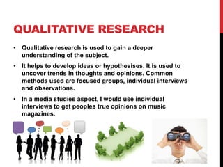 Quantitative, Qualitative, Inductive and Deductive Research | PPTX