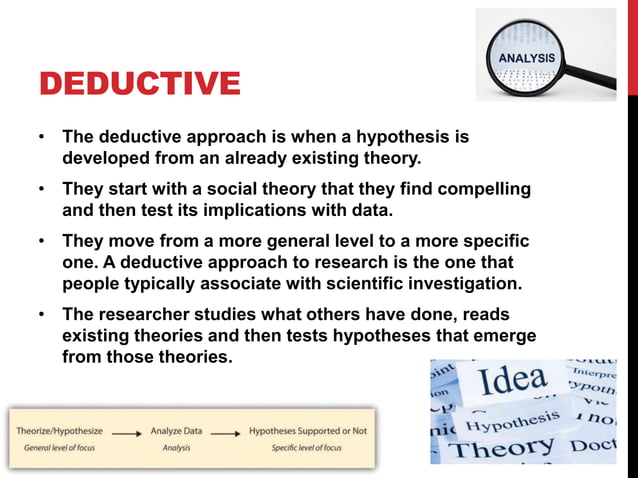 Quantitative, Qualitative, Inductive and Deductive Research | PPTX