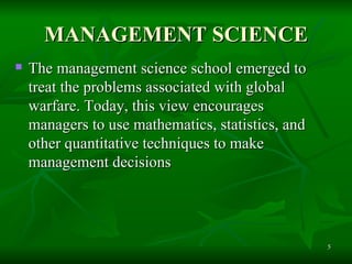 Quantitative approach 1 | PPT