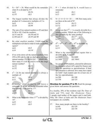 Quantitative aptitude question | PDF