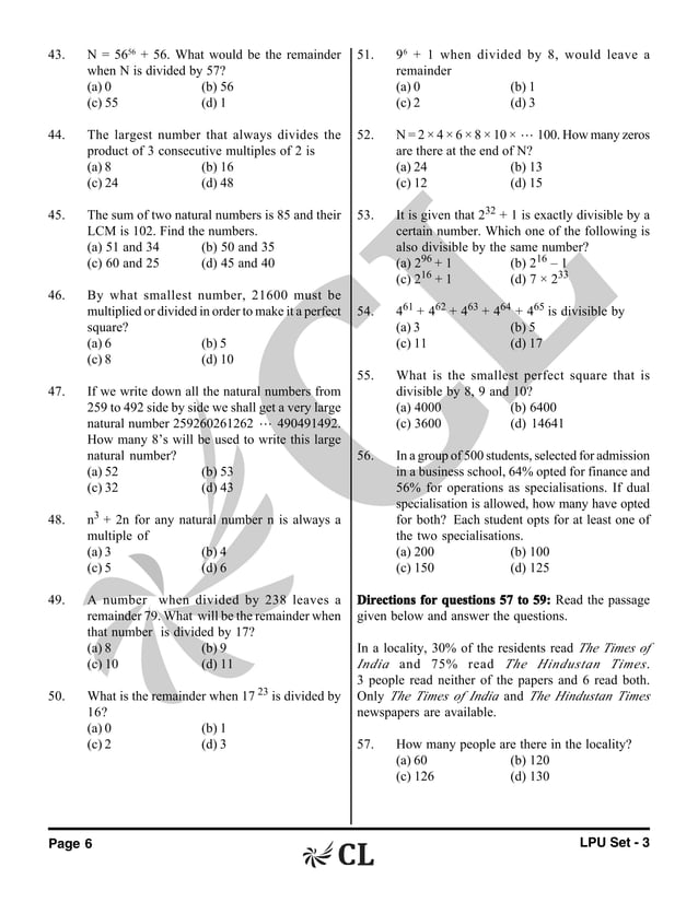 Quantitative aptitude question | PDF