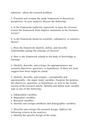 Quantitative Article Analysis WorksheetAnalyze and critique a qu.docx