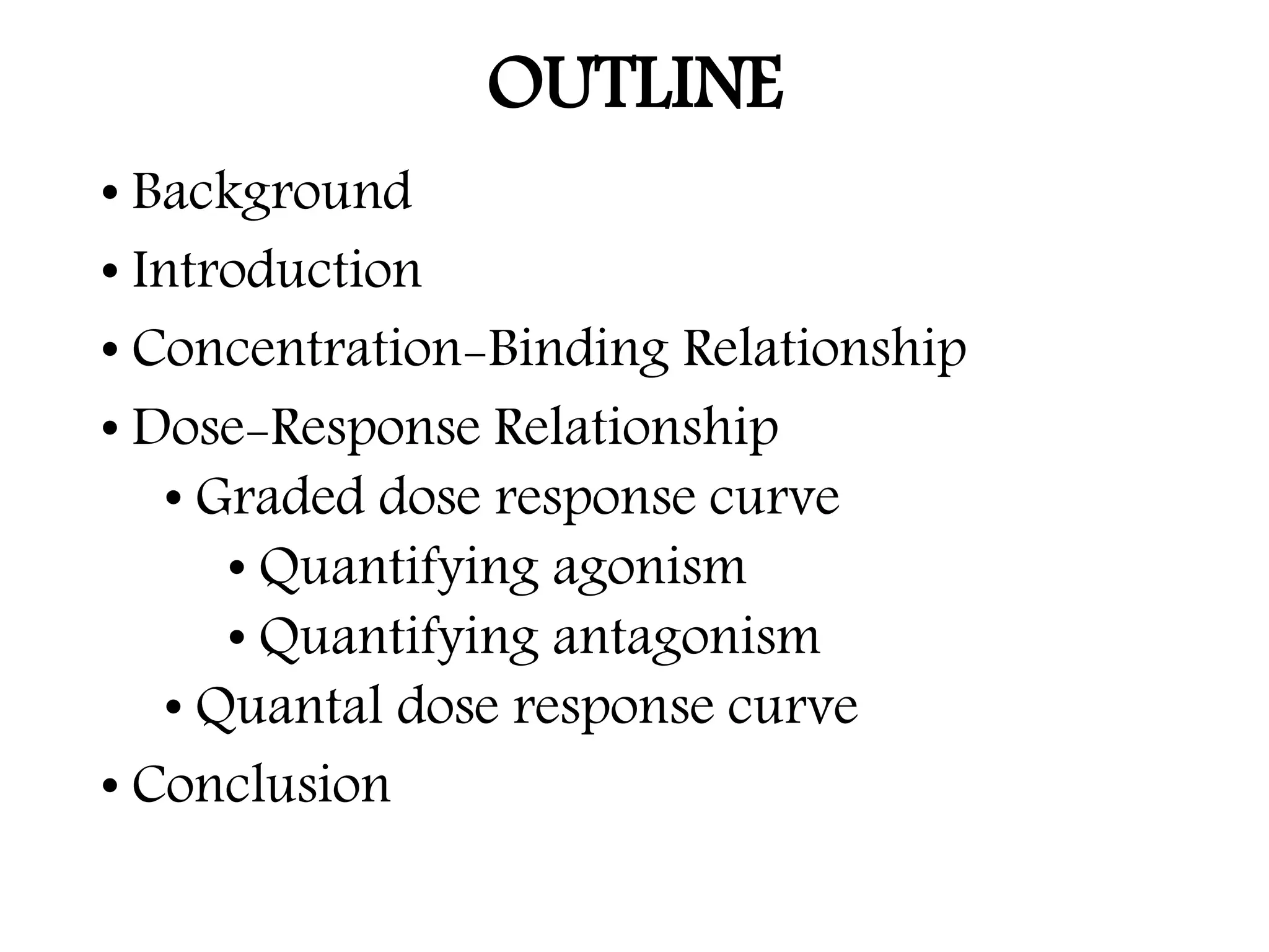 Quantitative aspects of drug receptor interaction | PPTX