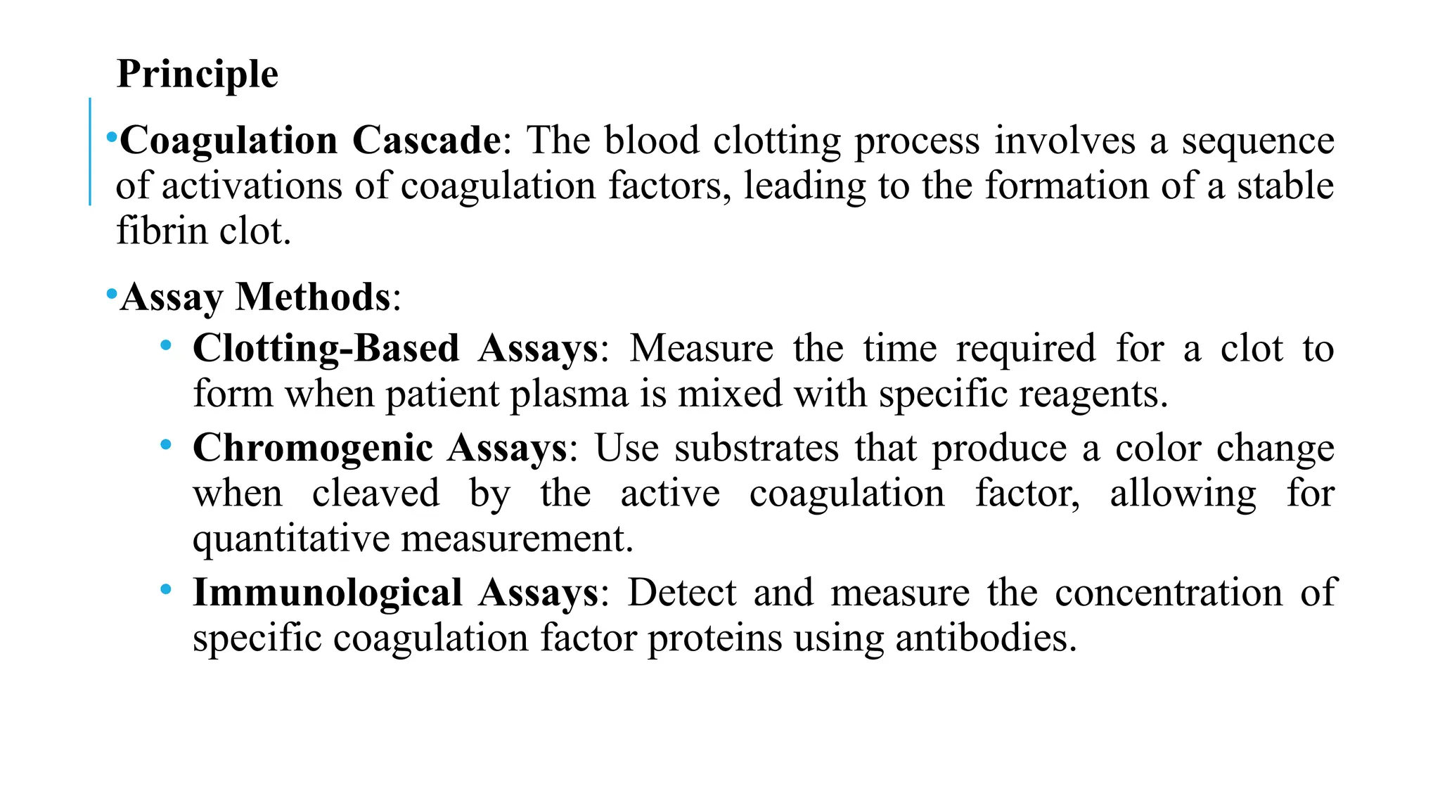 Quantitative Assay of Coagulation Factors.pptx