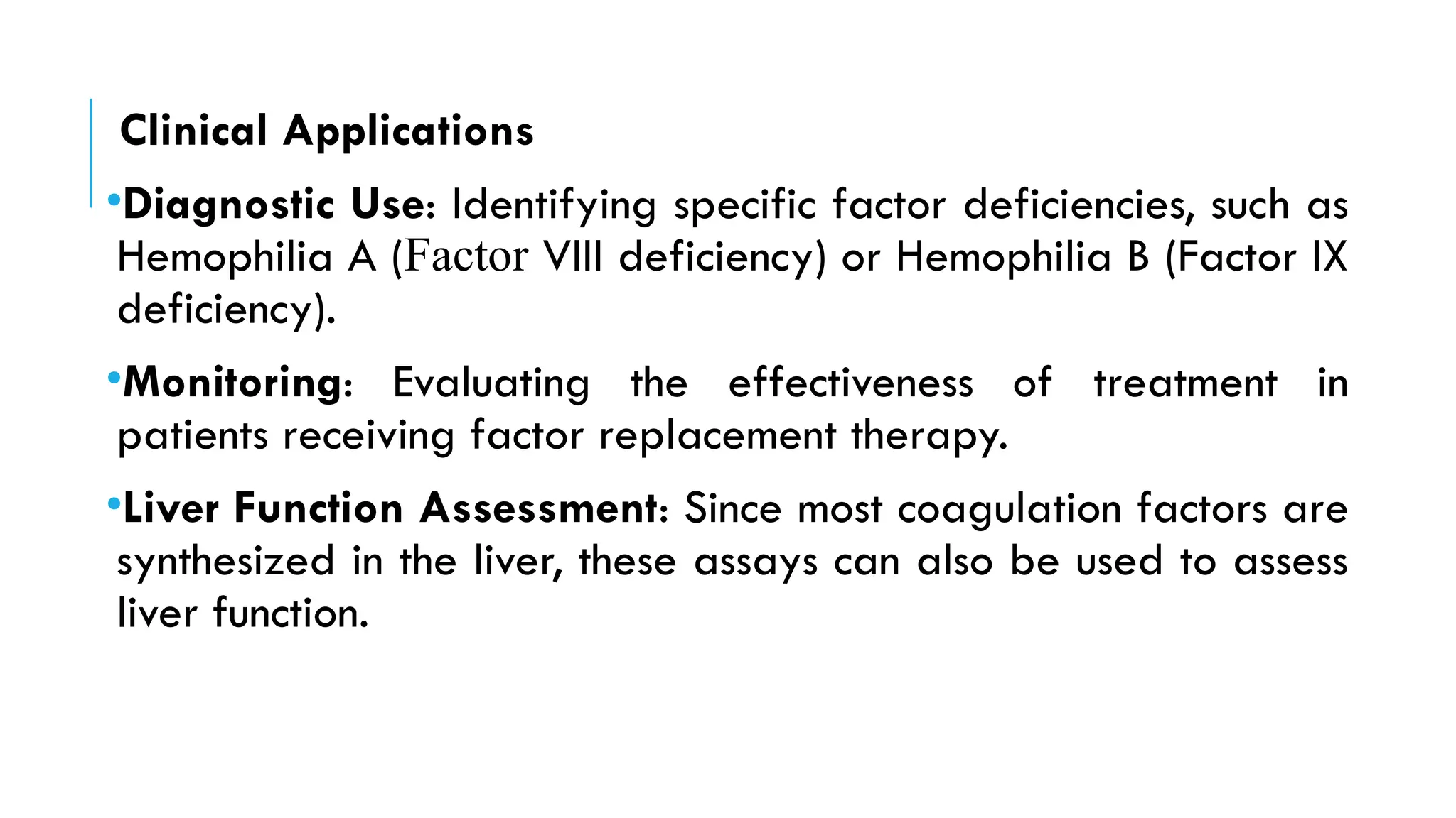 Quantitative Assay of Coagulation Factors.pptx