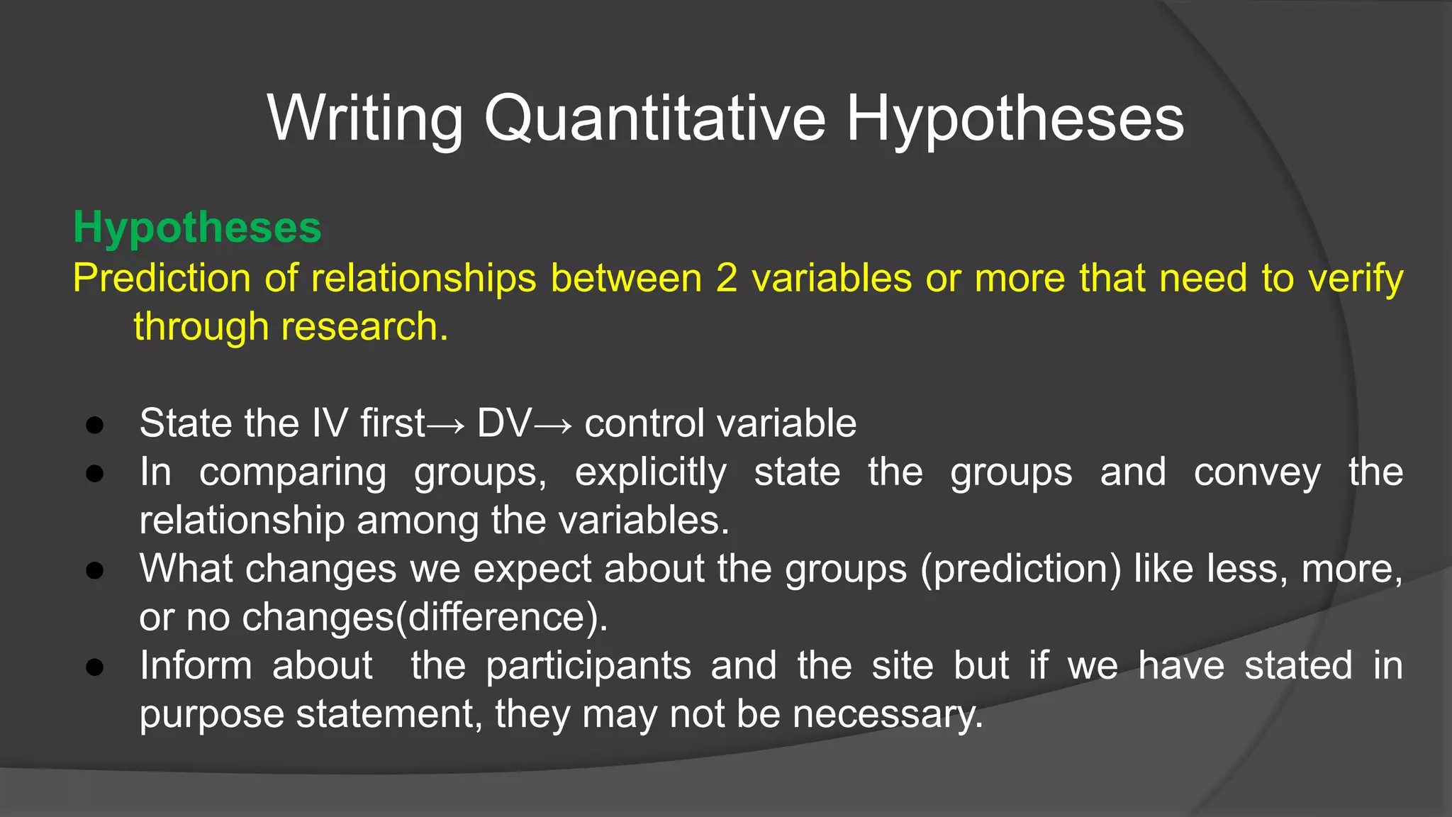 Quantitative chapter 4 | PPTX