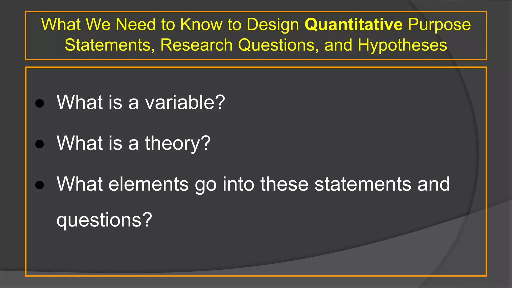 Quantitative chapter 4 | PPTX