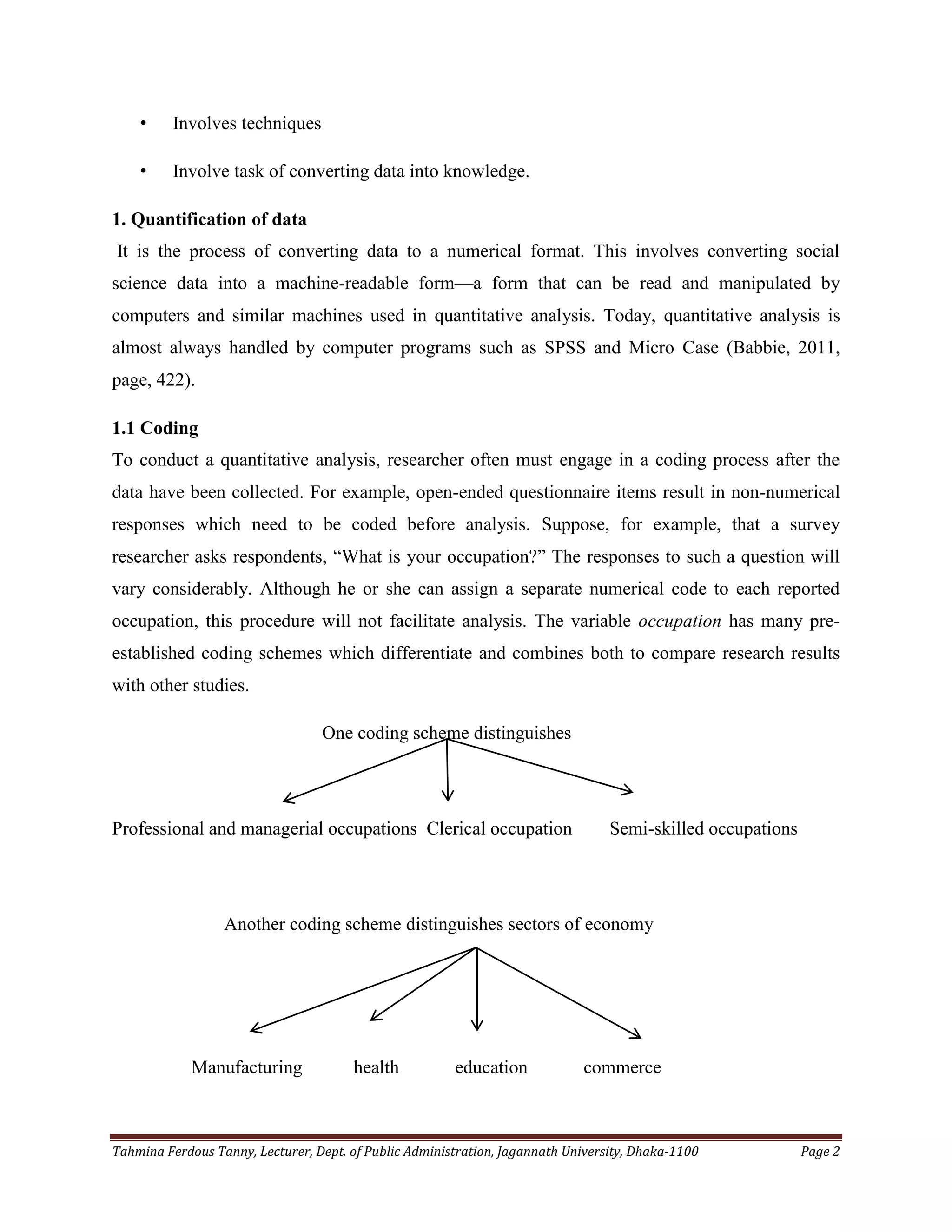 Quantitative Data Analysis Pdf