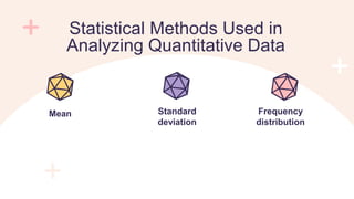Quantitative data group 3 ppt | PPTX