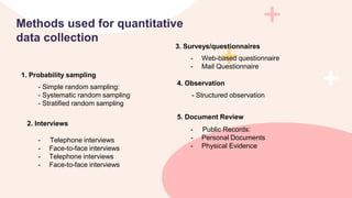 Quantitative data group 3 ppt | PPTX