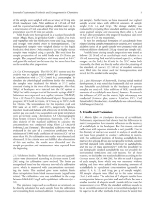 Quantitative Determination of Acetaldehyde in Foods Using Automated ...