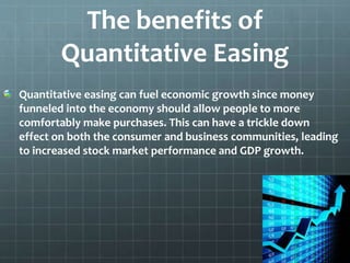Quantitative easing | PPT