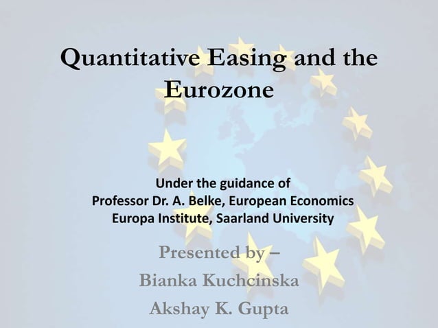 Quantitative easing | PPT